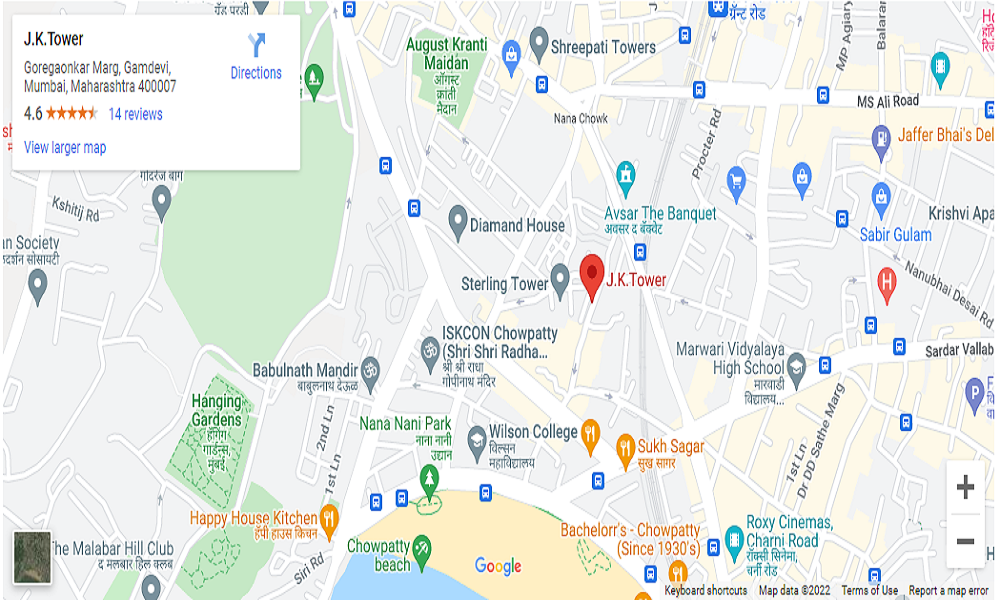 Shapoorji Pallonji Gamdevi in Marine Drive Mumbai | JK Tower